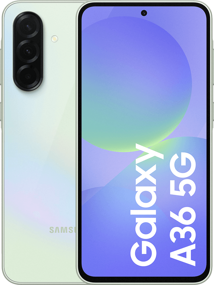 Samsung Galaxy A36 128 GB - Awesome Lime met abonnement afsluiten | KPN