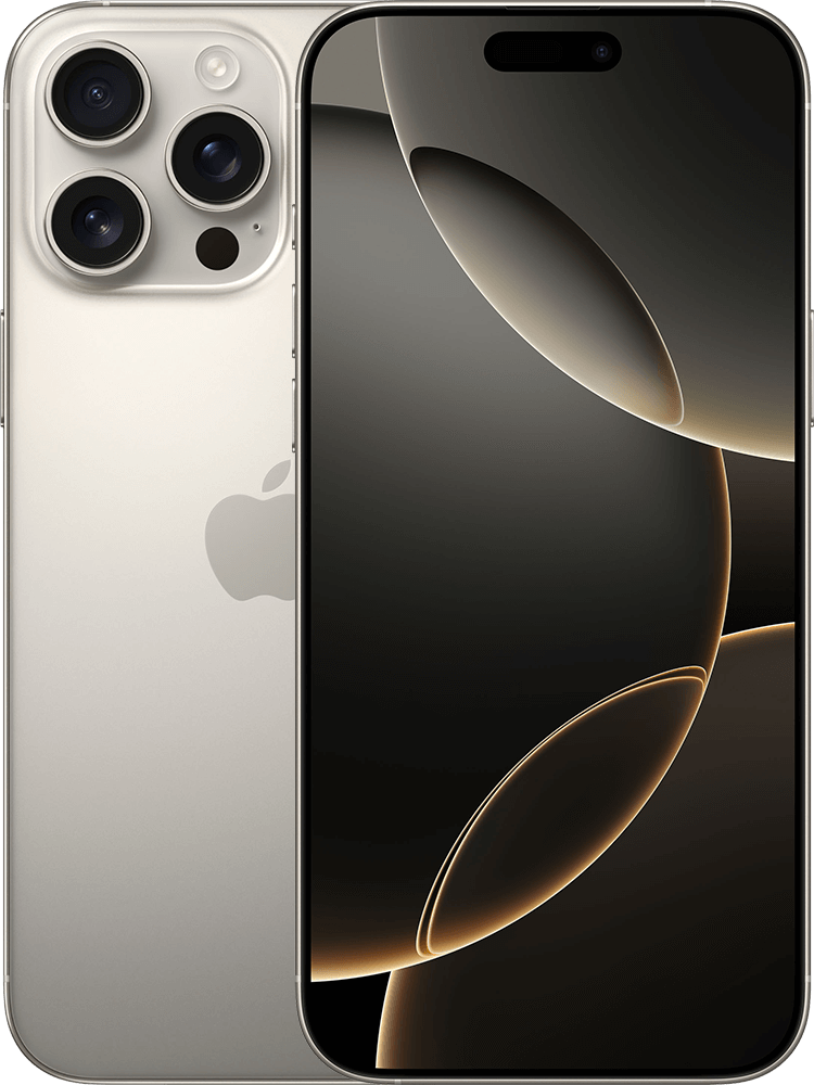 Apple iPhone 16 Pro Max 256 GB - Natural Titanium met abonnement ...