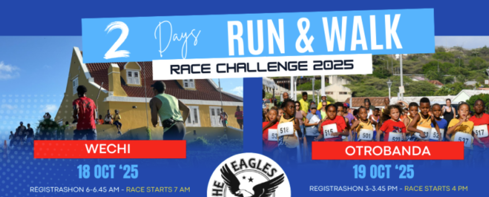 Run And Walk Race Challenge 2025 | Curacao, the Caribbean Getaway