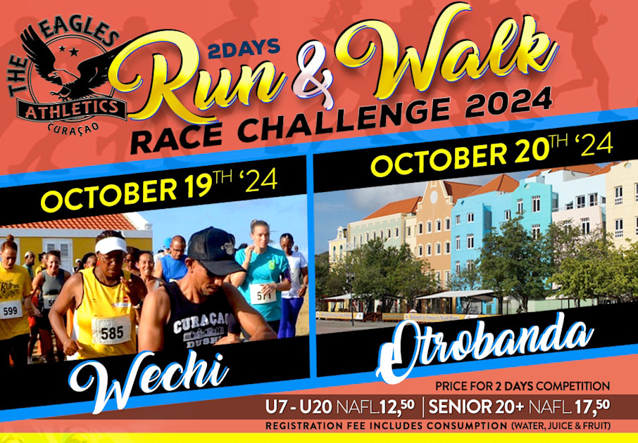 Race & Walk Wechi & Otrabanda 2024 | Curacao, Vacances dans les Caraïbes