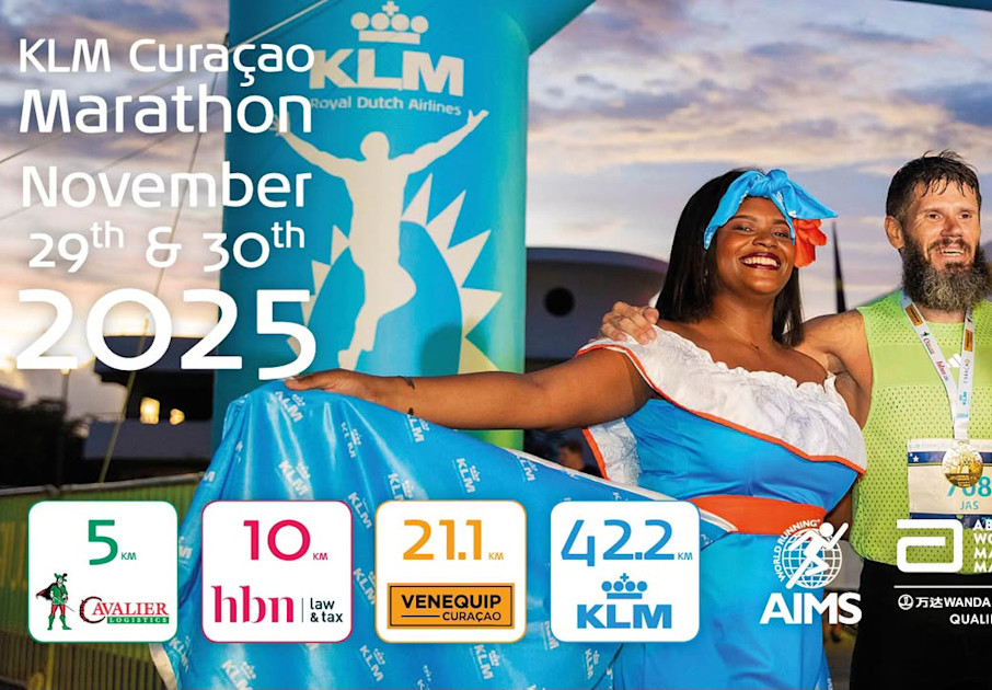 KLM Curaçao Marathon 2025 | Curacao, the Caribbean Getaway