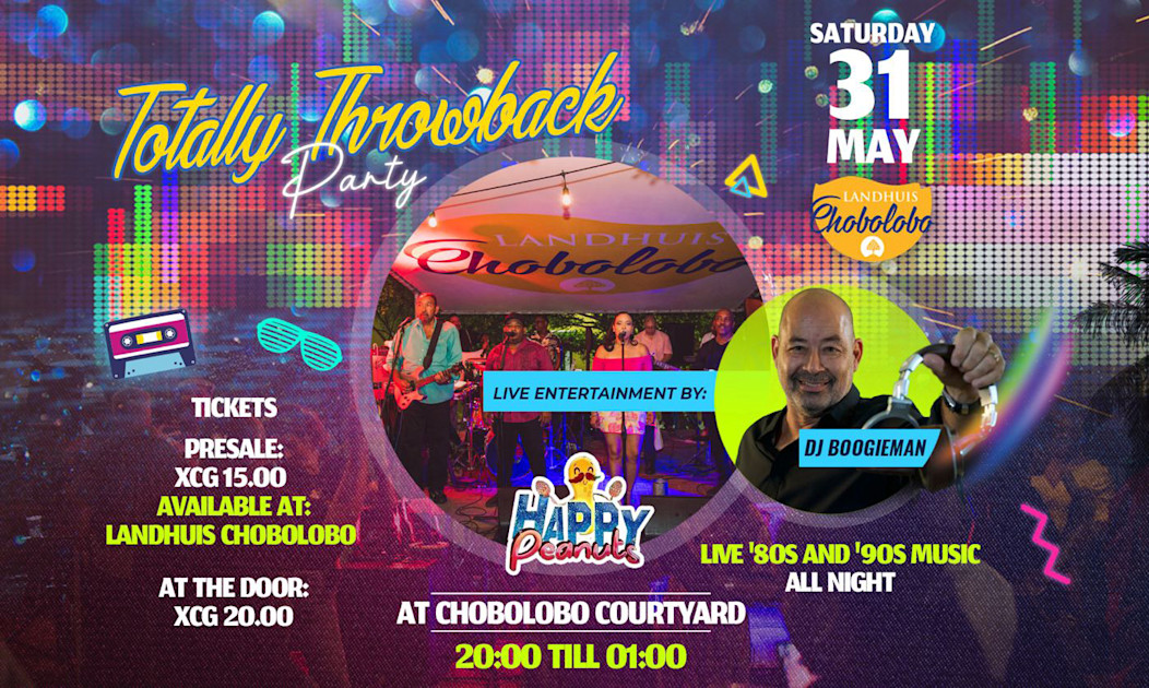 Totally Throwback Party | Curacao, the Caribbean Getaway