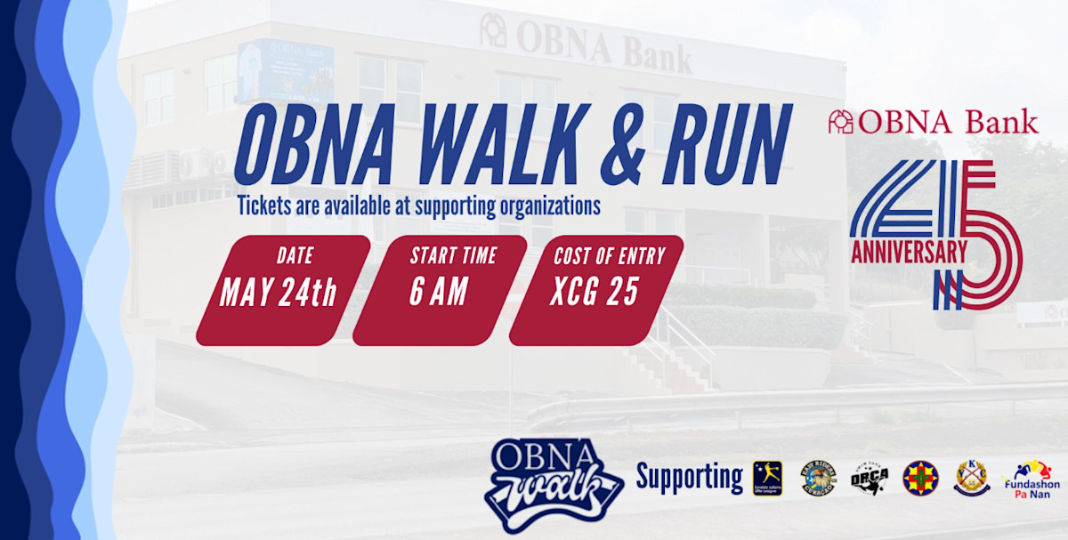 OBNA Walk & Run | Curacao, the Caribbean Getaway