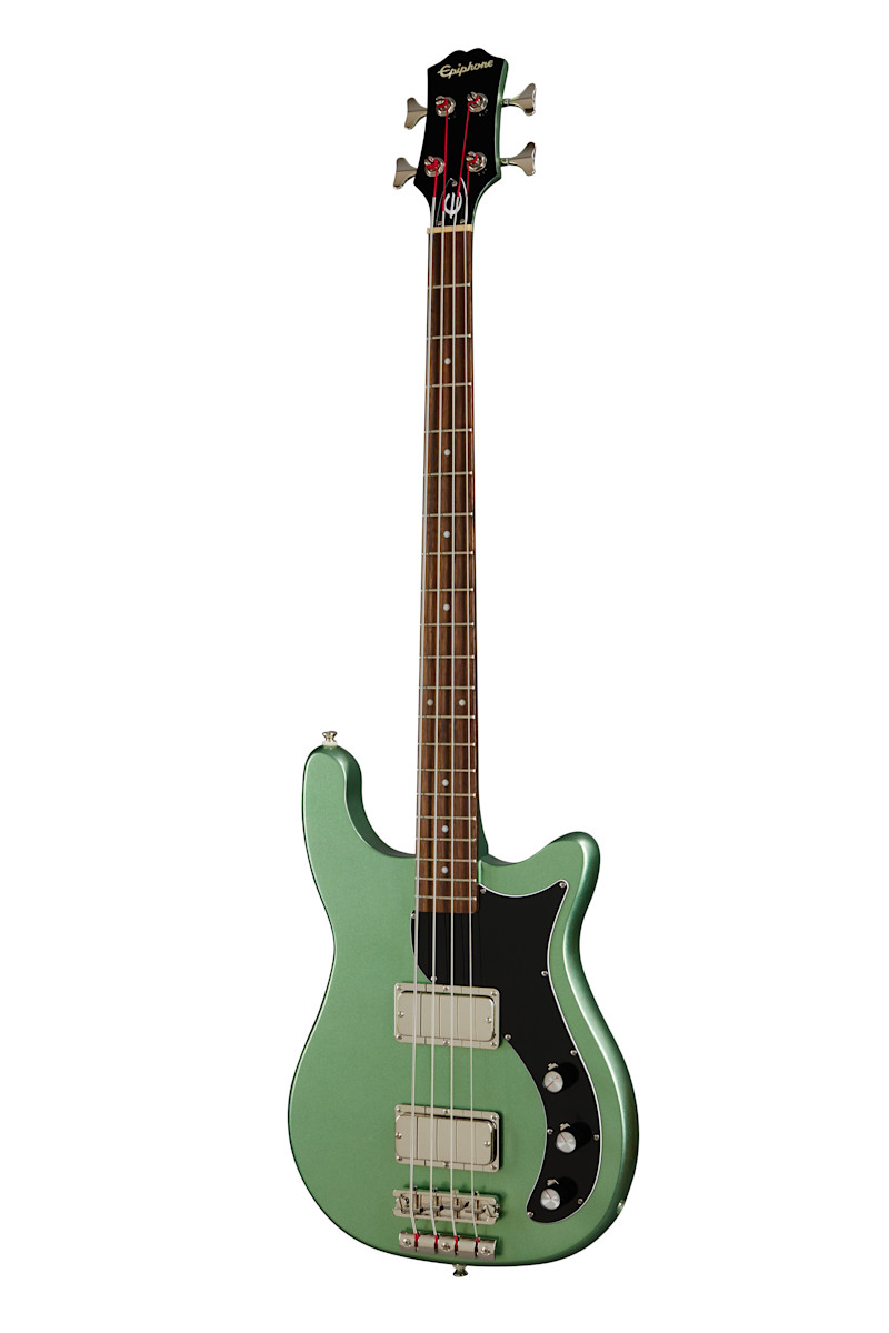 Green Bass Guitar