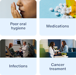 Metallic taste in your mouth: common causes | Aspen Dental