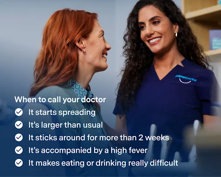 How to get rid of canker sores | Aspen Dental