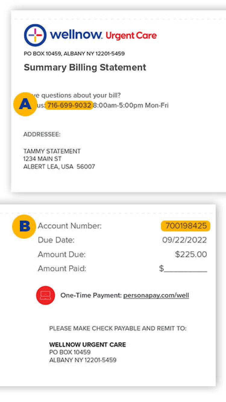 What You Need to Pay Your Urgent Care Bill | WellNow Urgent Care