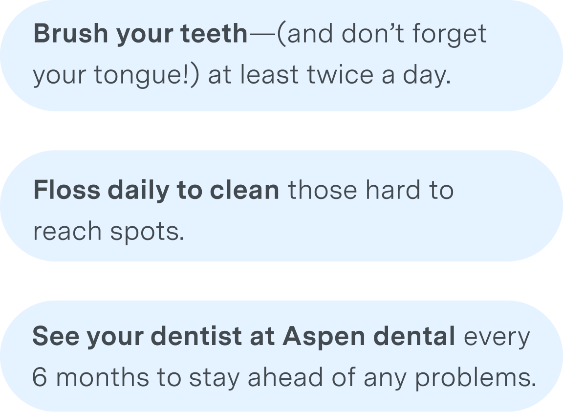 Metallic taste in your mouth: common causes | Aspen Dental