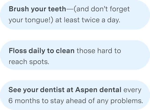 Metallic taste in your mouth: common causes | Aspen Dental