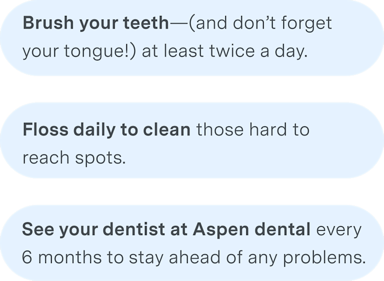 Metallic taste in your mouth: common causes | Aspen Dental