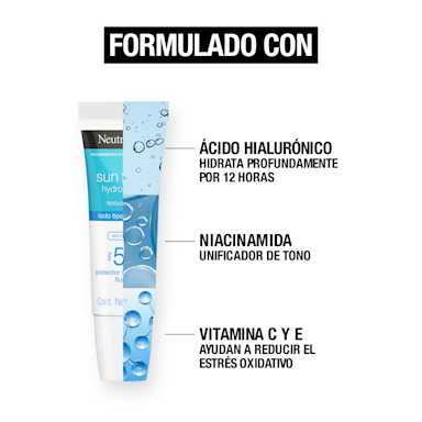 Protector Solar Facial Neutrogena Sun Fresh Hydro Boost Ácido ...