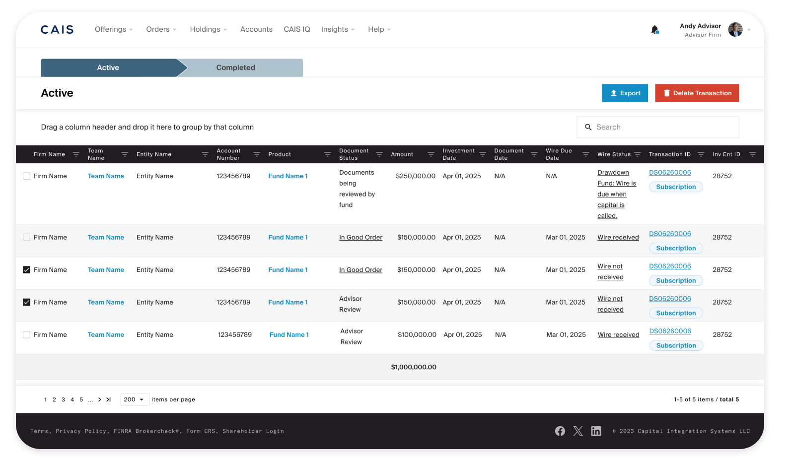 Release Notes: CAIS Tech | February 2024 - CAIS