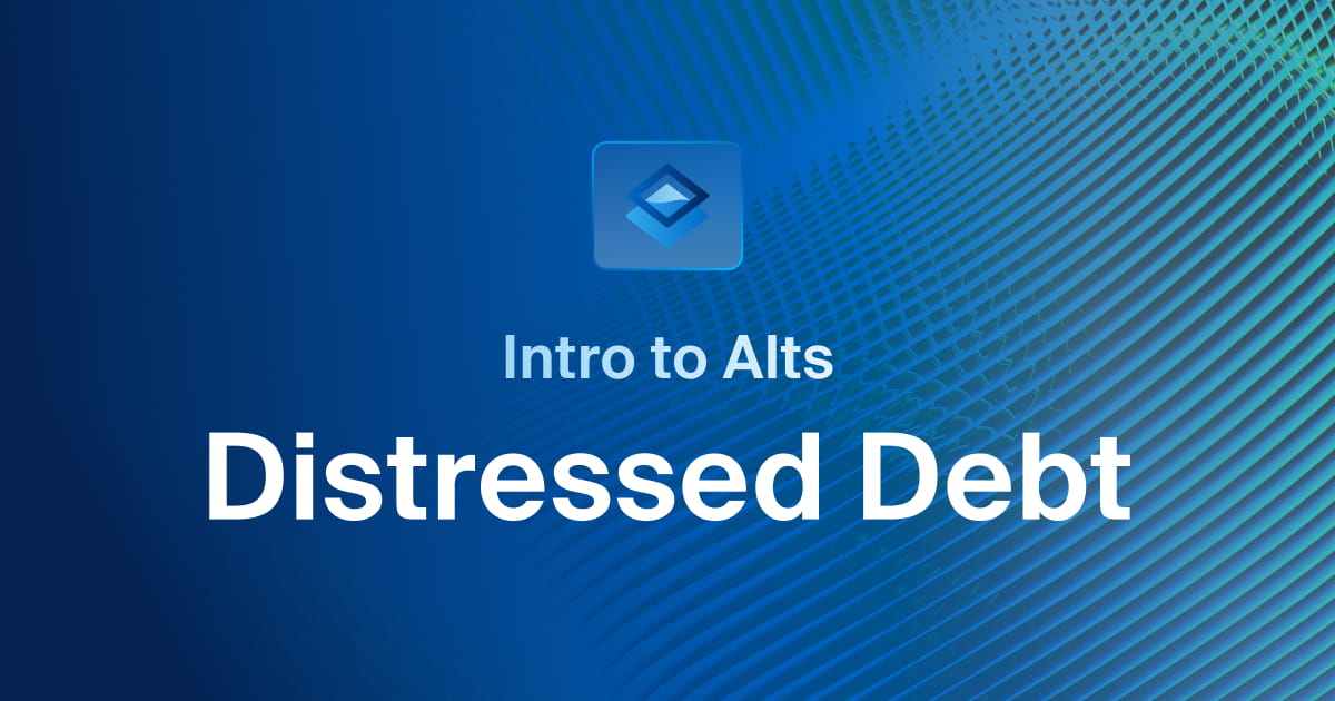 Distressed Debt Investing Basics - CAIS