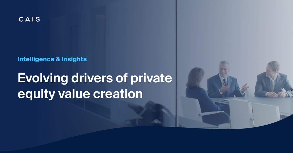 How Do Private Equity Firms Create Value? - CAIS