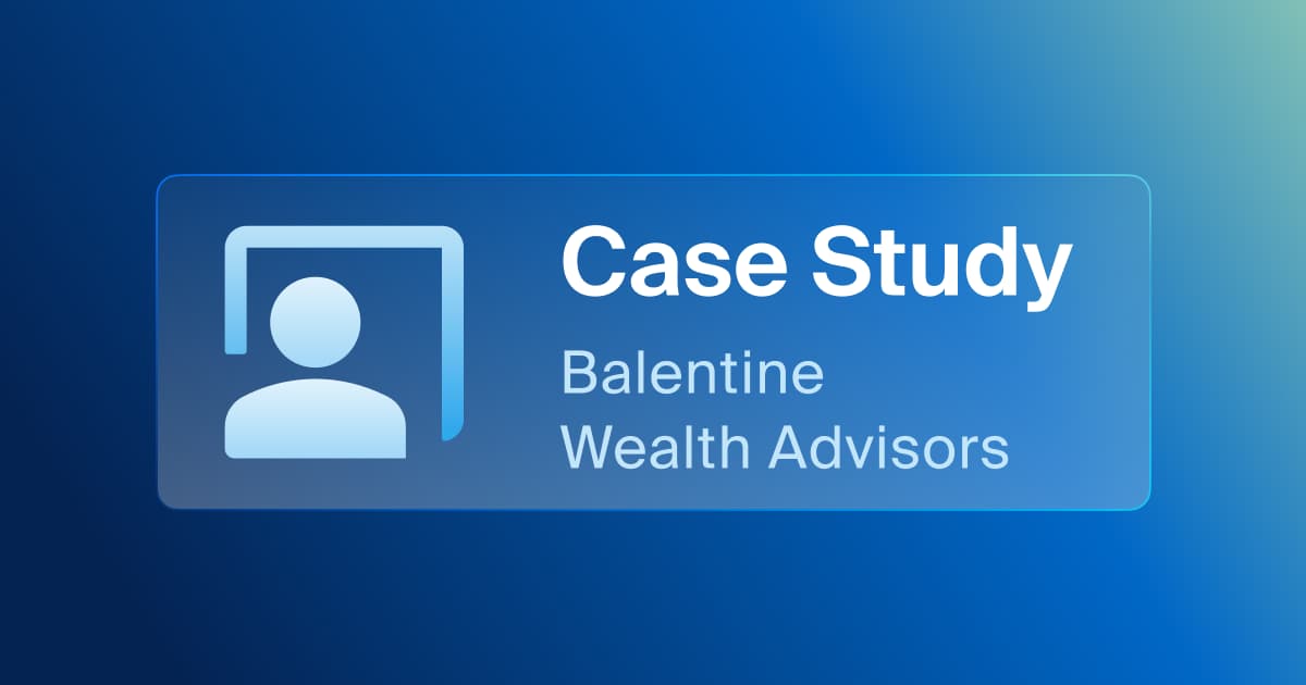 Leveraging CAIS to Enhance Private Markets Coverage at Balentine - CAIS