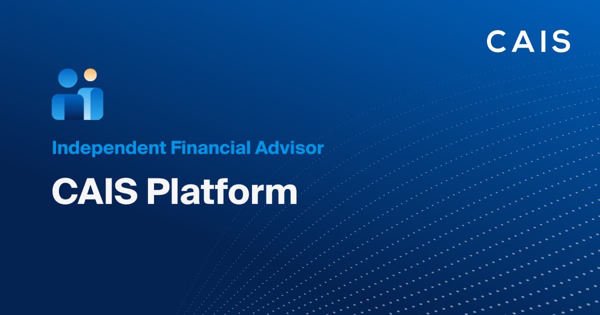 Alternative Investing Platform for Financial Advisors - CAIS