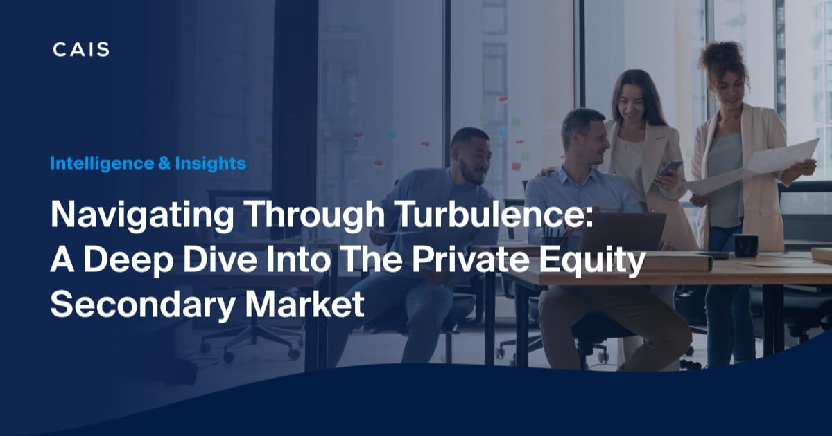 Exploring Private Equity Secondary Market - CAIS