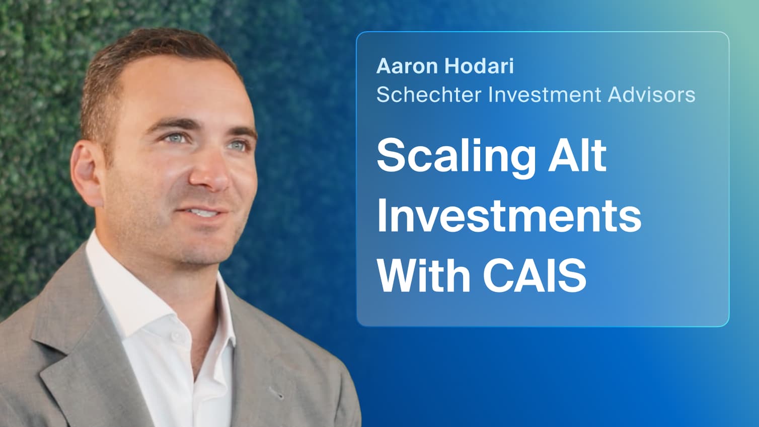 Experiences From the CAIS Community - CAIS