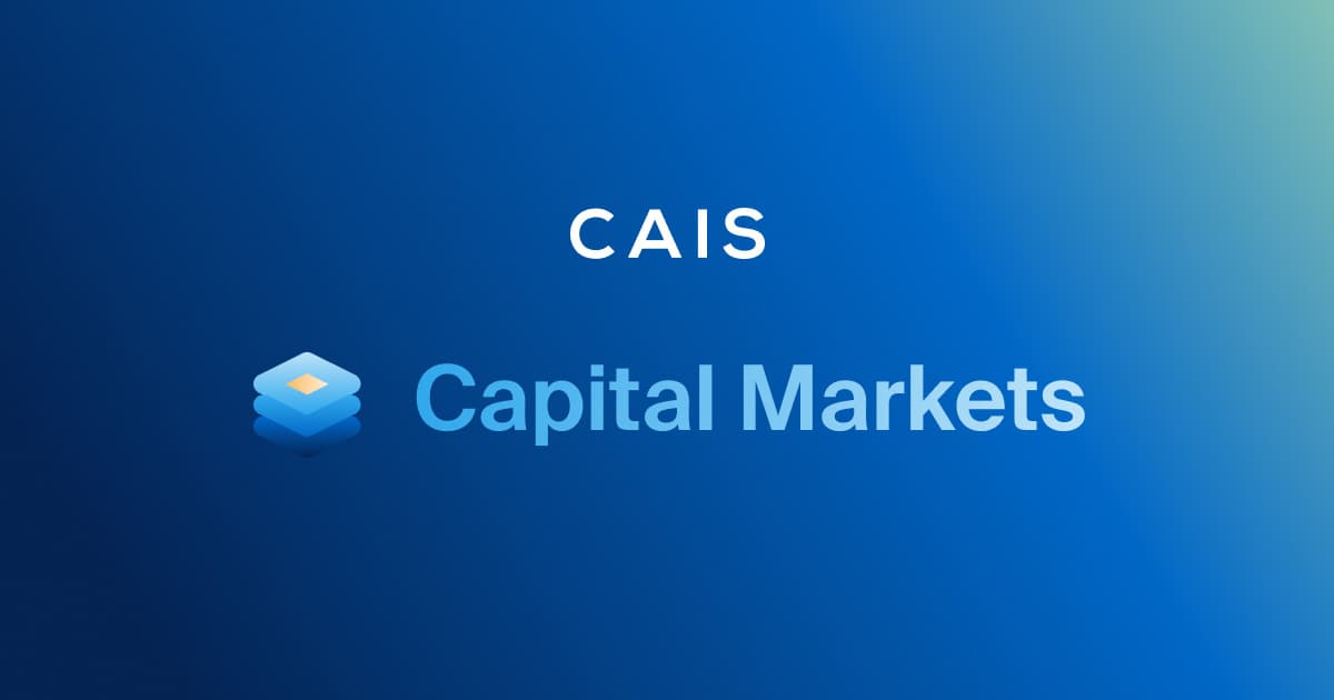 CAIS Expands Investment Solutions Suite Through Newly Formed Capital ...