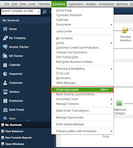 Create Or Edit A General Ledger Account In Quickbooks Desktop Recommended Workflow