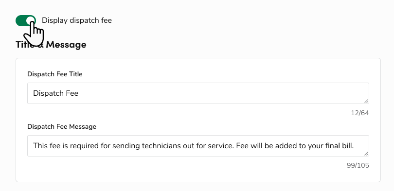 dispatchfeetoggle