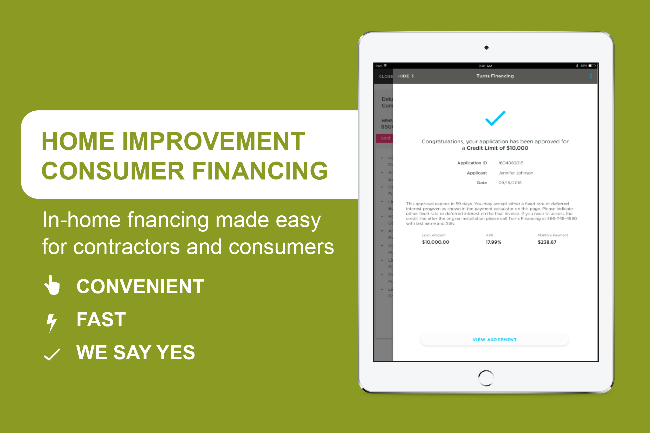 TURNS Financing Services