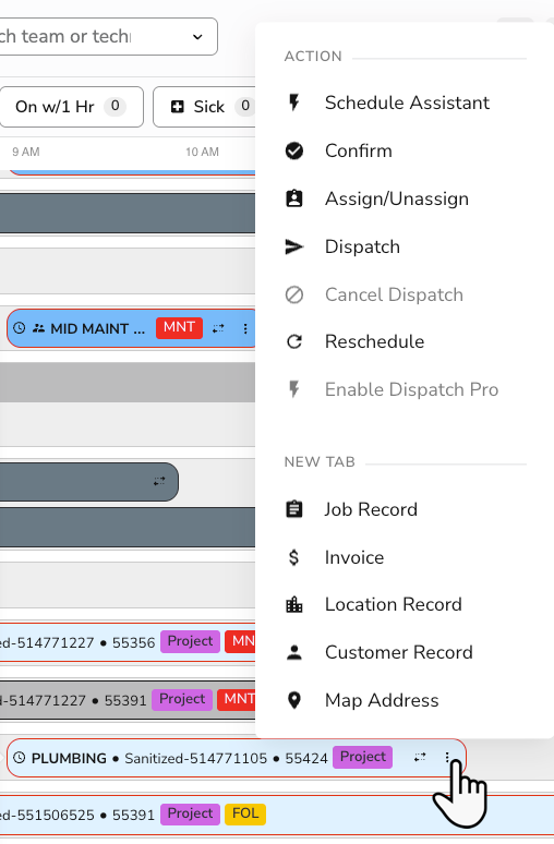 Cursor clicking the More actions.