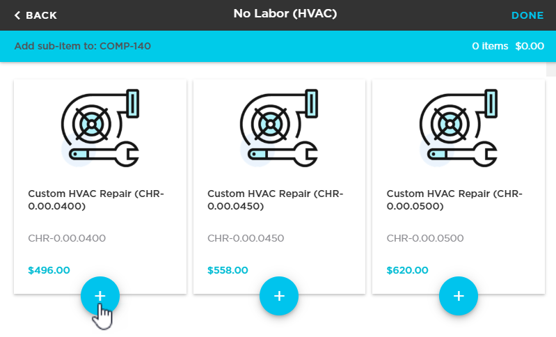 Add OEM services in Pricebook Pro