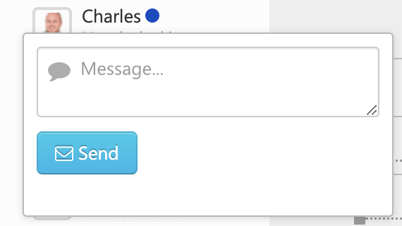 Text technicians from the Dispatch Board