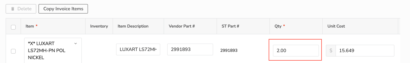 Send a purchase order electronically