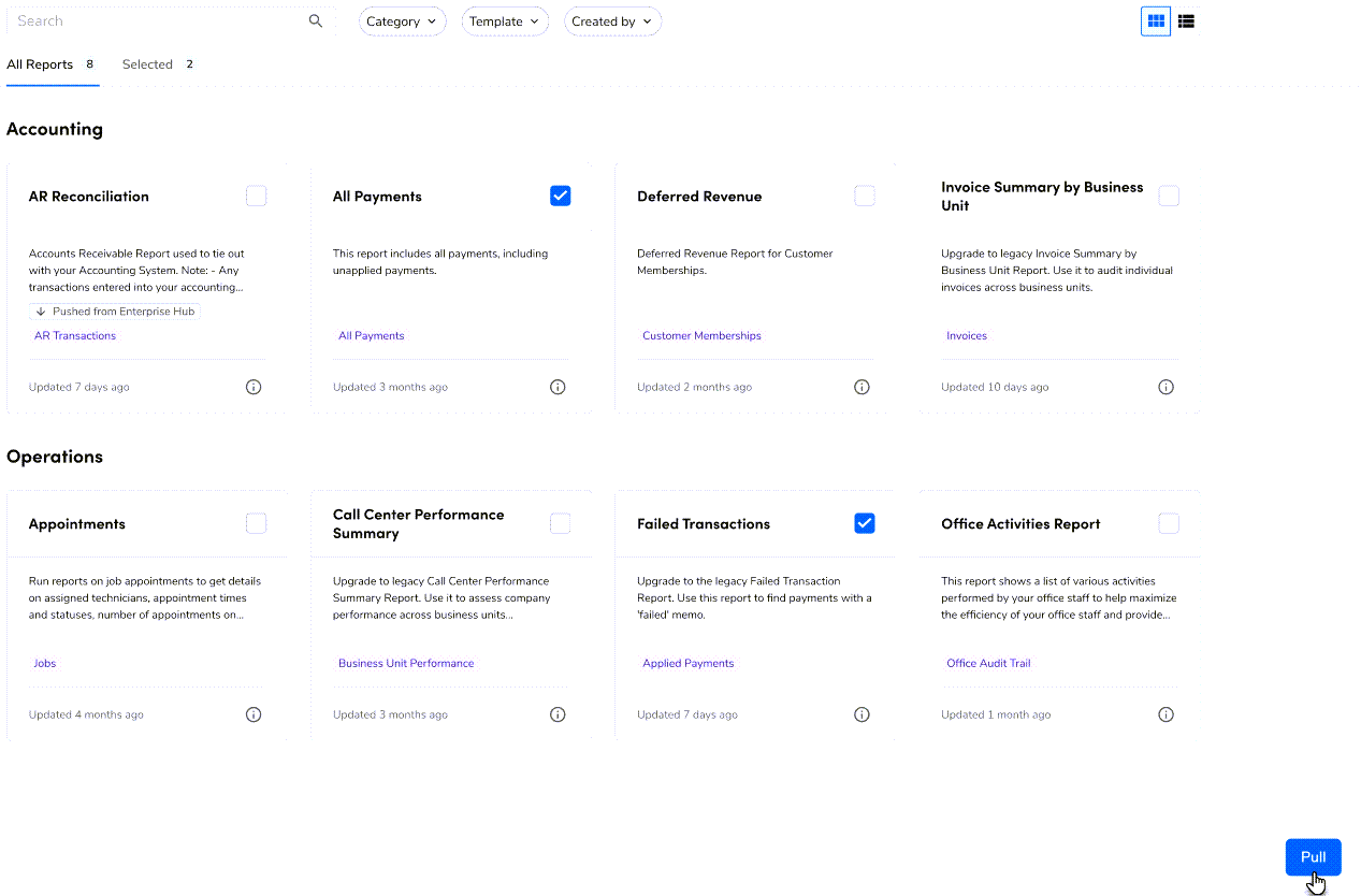 rd-select-reports-pull