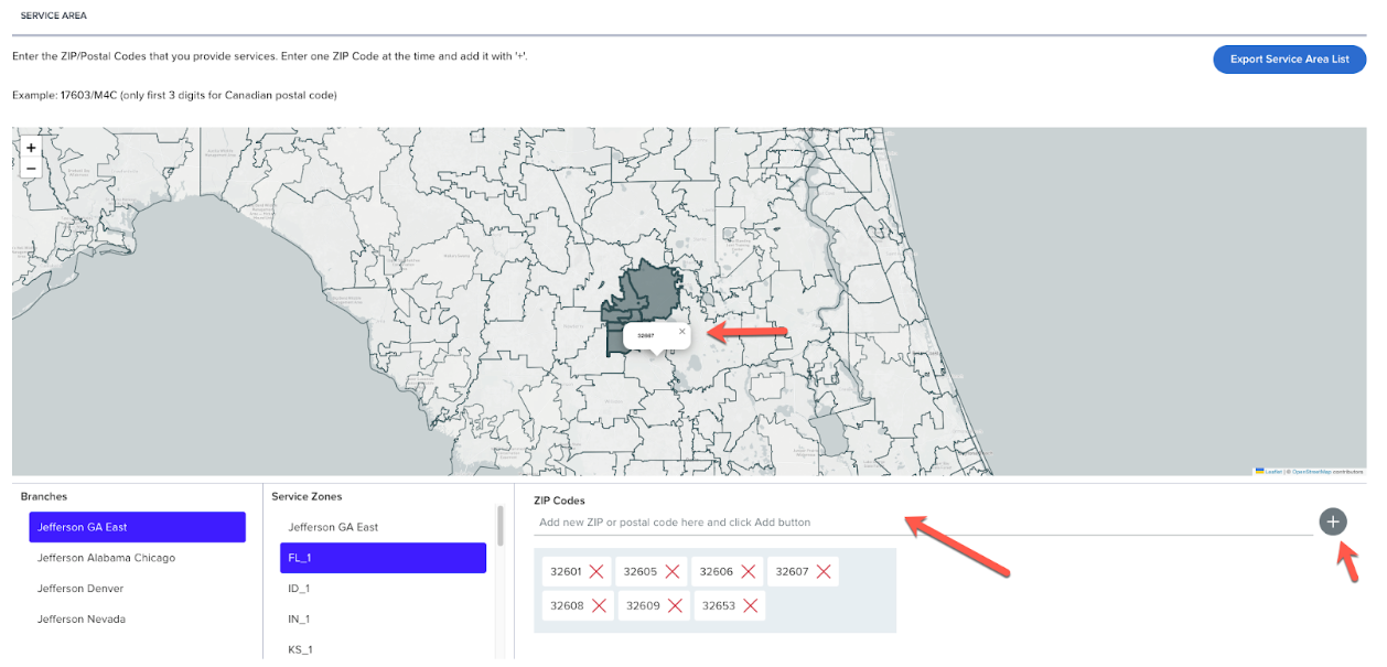 zipcodes
