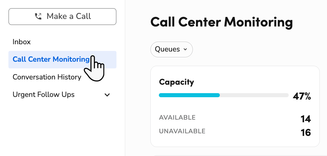 Access Queue Monitoring