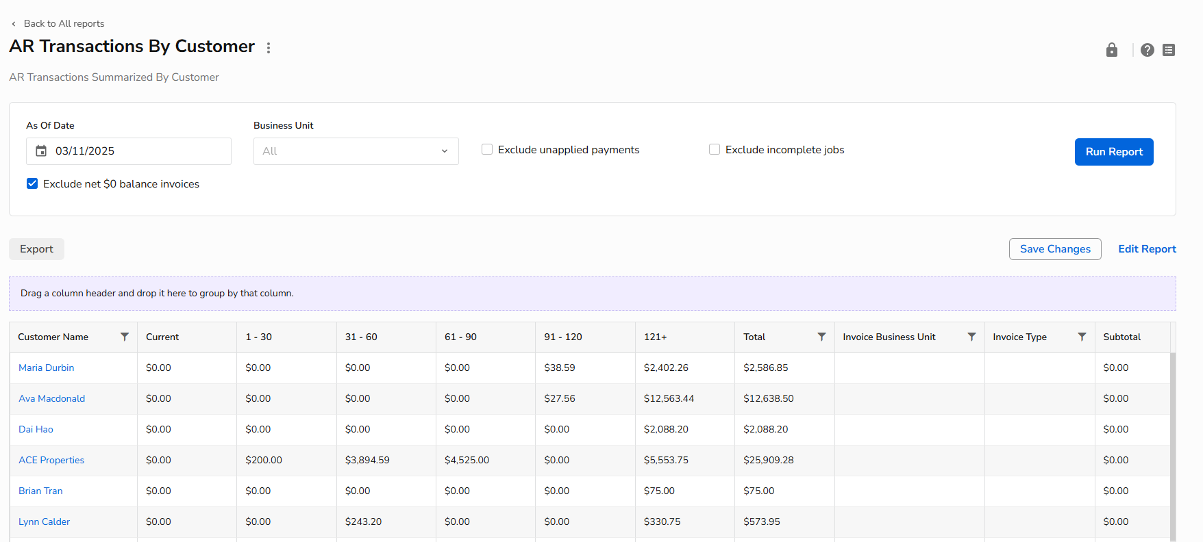 ar-transactions-bycustomer