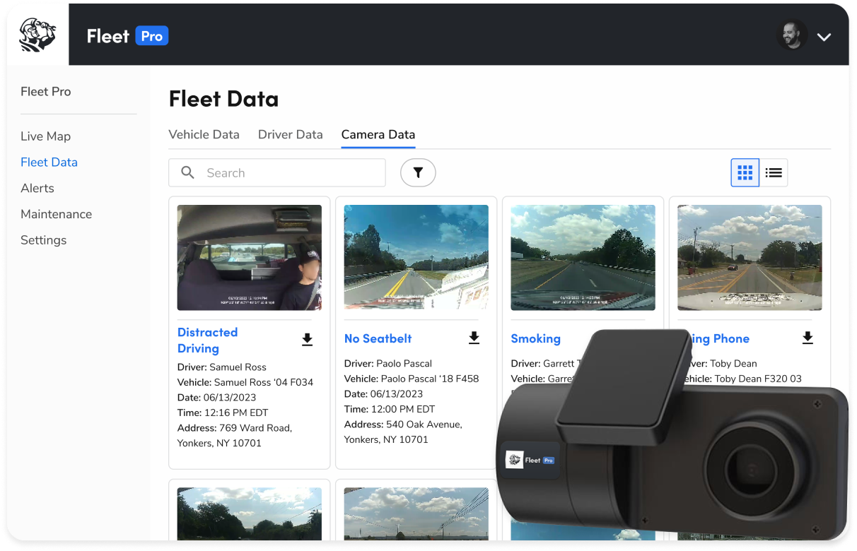 Fleet PRO - Overview page - PLG