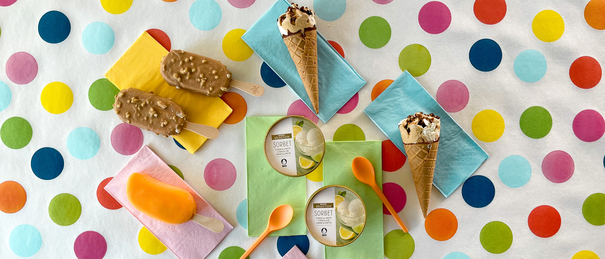 Testez quatre de nos nouveautés glacées | Migros Migipedia