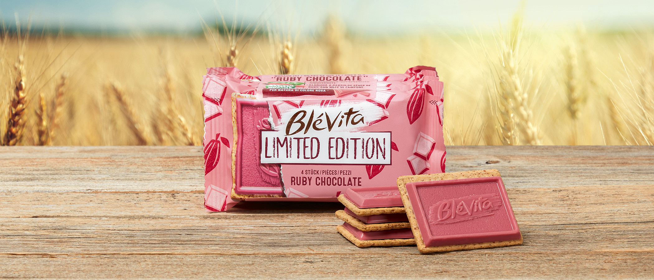 Gratis testen: die neuen Blévita Choco Ruby | Migros Migipedia
