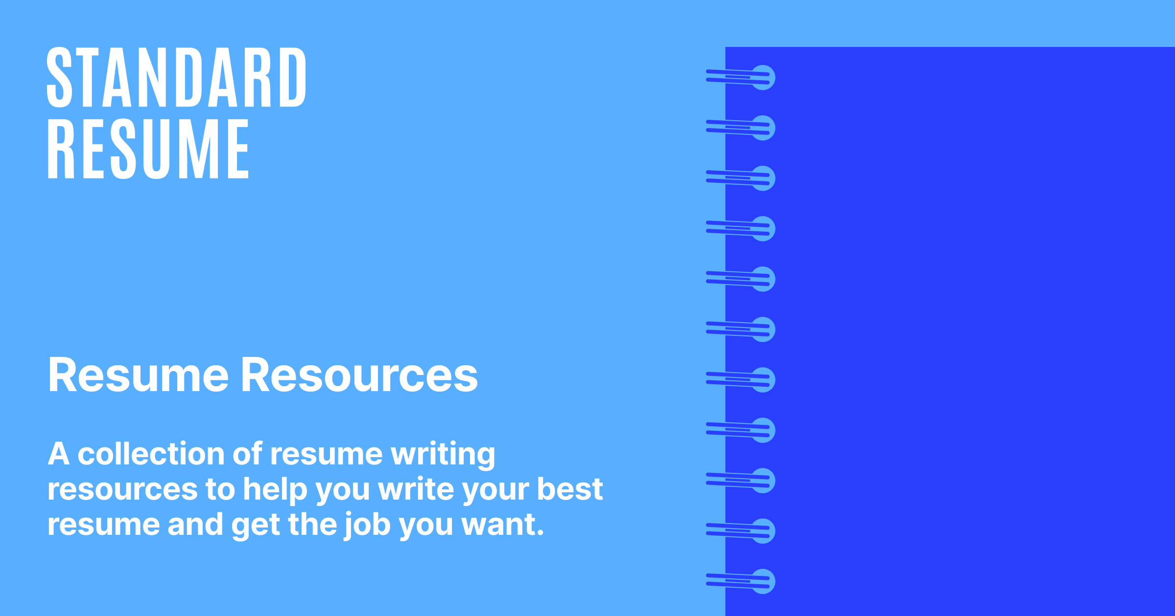 Profession Specific Resume Writing Guides | Standard Resume