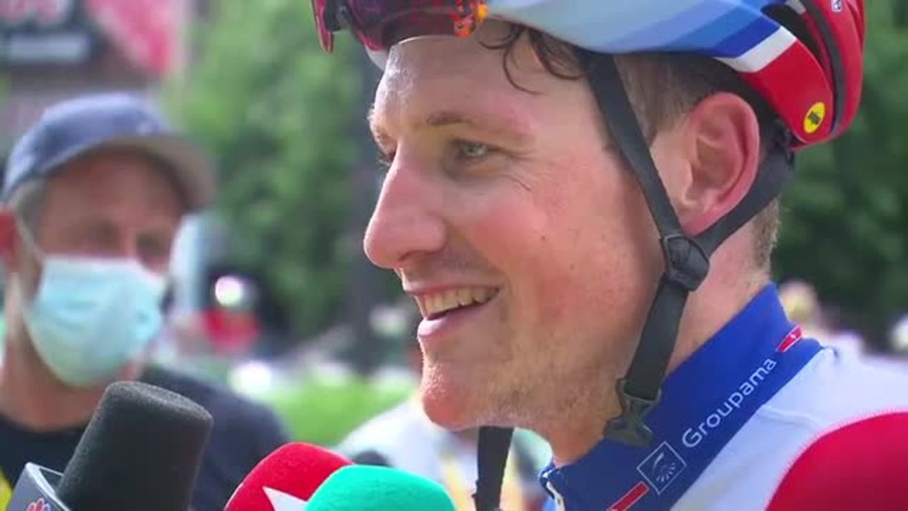 Küng: 'I've never done a Tour that was this hard' | ITV Cycling