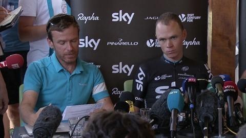 Video: Team Sky reveal Froome climb data in rest day press conference ...