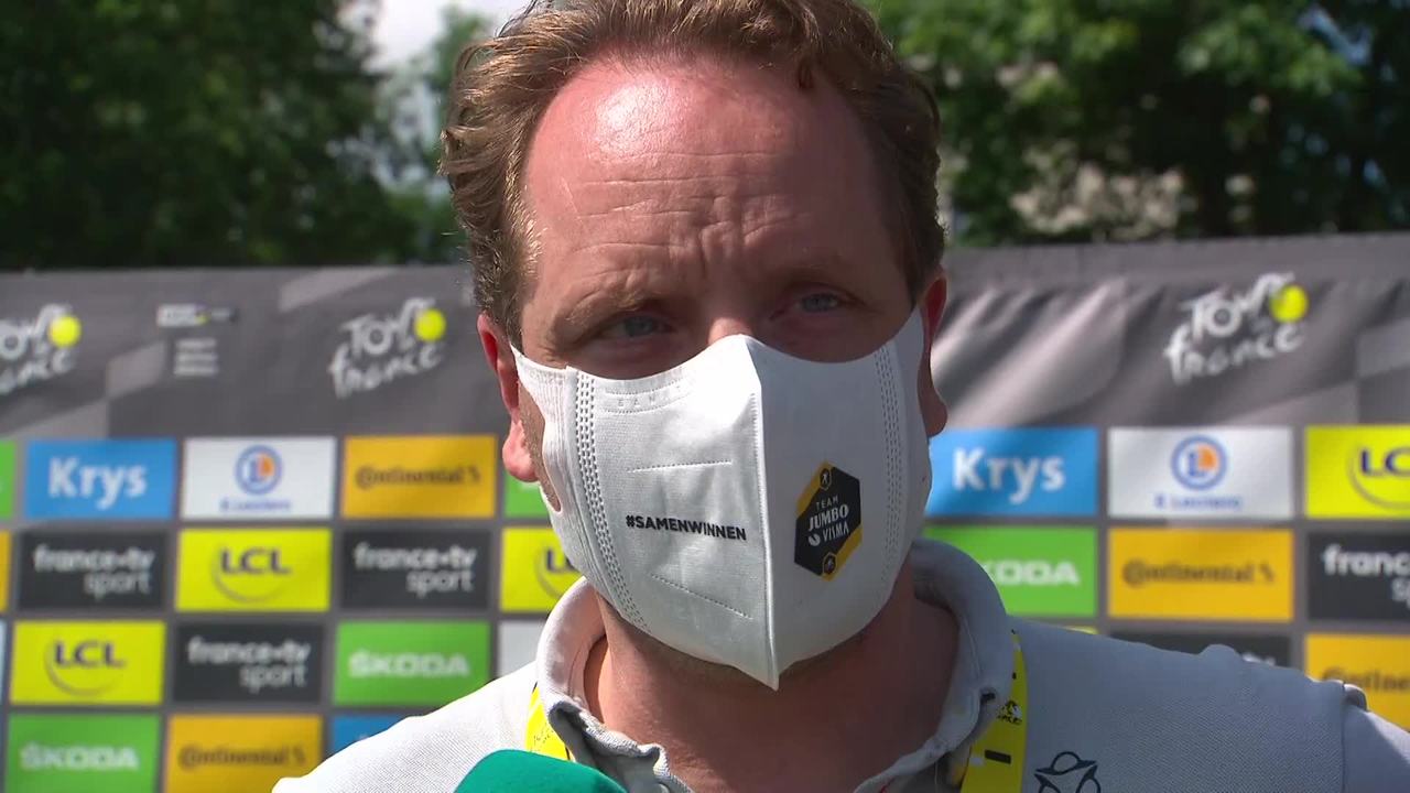 Zeeman: 'We normally have a shadow leader' | ITV Cycling