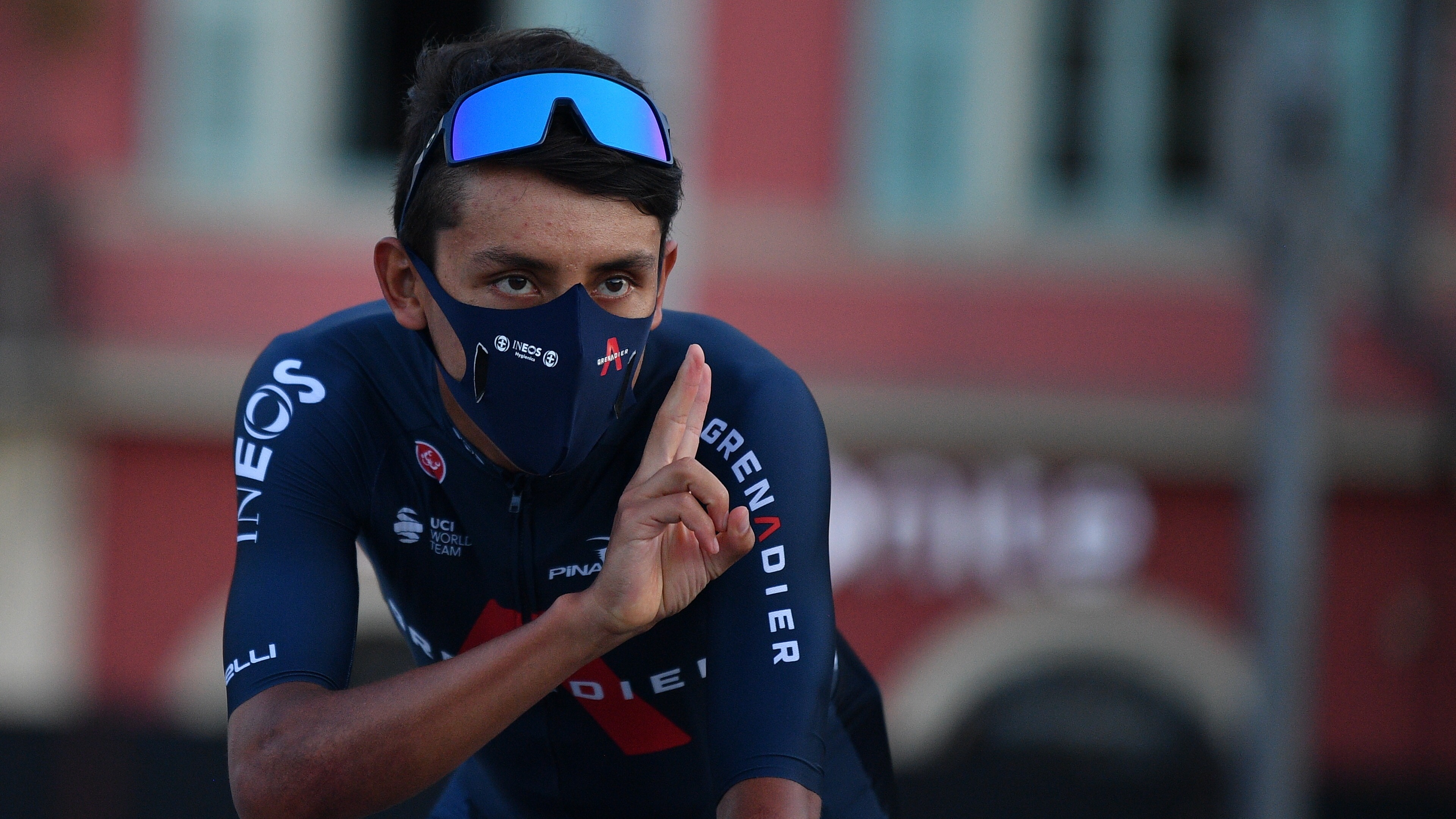 WATCH: Defending champion Egan Bernal addresses his back injury | ITV ...