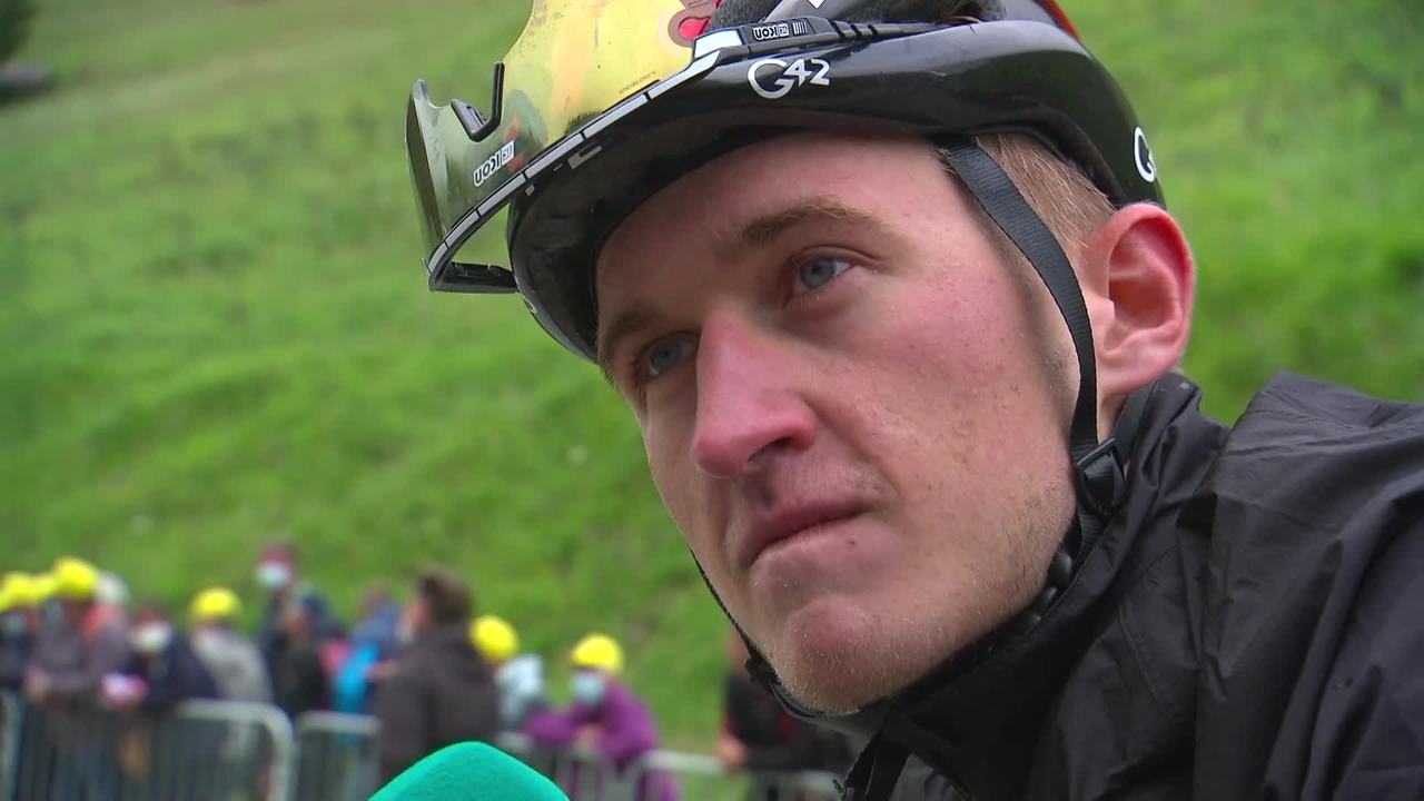 Bjerg: 'Everyone felt good so why not go for it?' | ITV Cycling