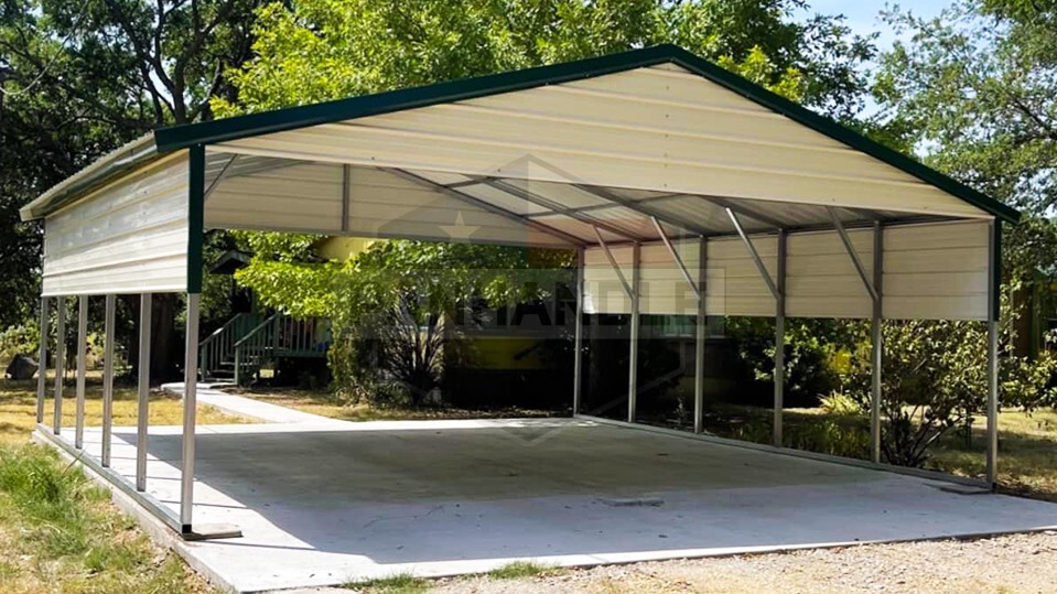 Metal Carports - Steel Carport for Sale - Panhandle Metals
