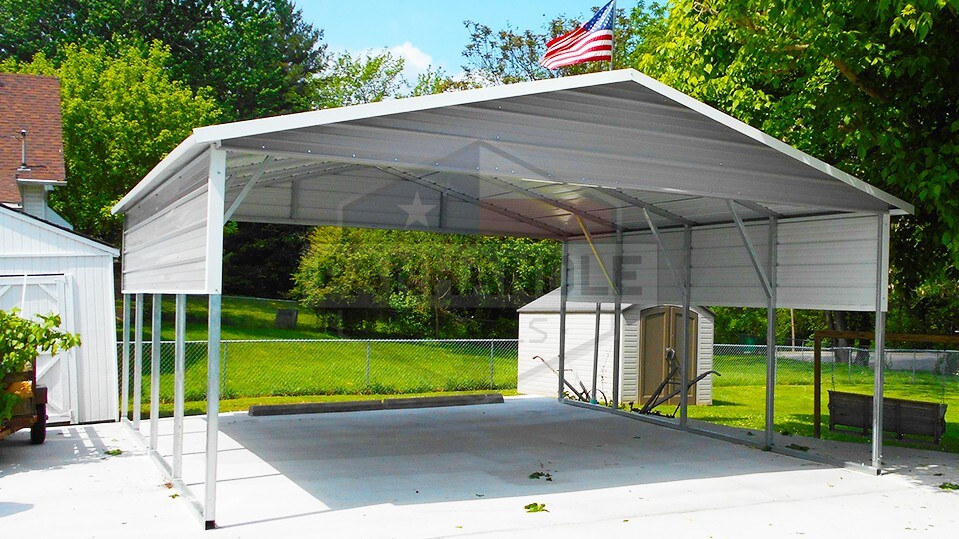 Metal Carports - Steel Carport for Sale - Panhandle Metals