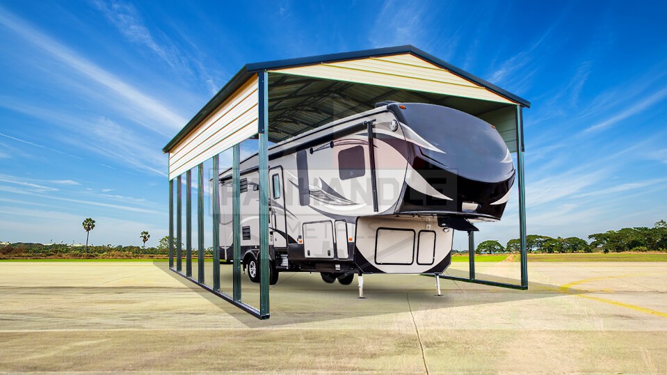 Metal RV Covers | RV Carport Kits - Panhandle Metals