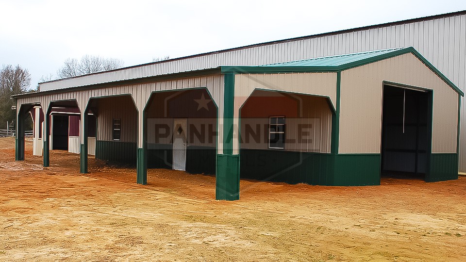 Utility Combo Structures | Metal Utility Combo Buildings - Panhandle Metals