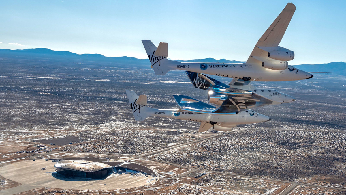 Virgin Galactic Cockpit