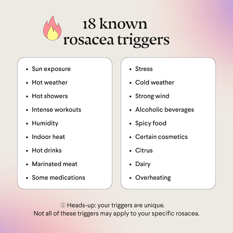 18 Common Rosacea Triggers You Need To Know