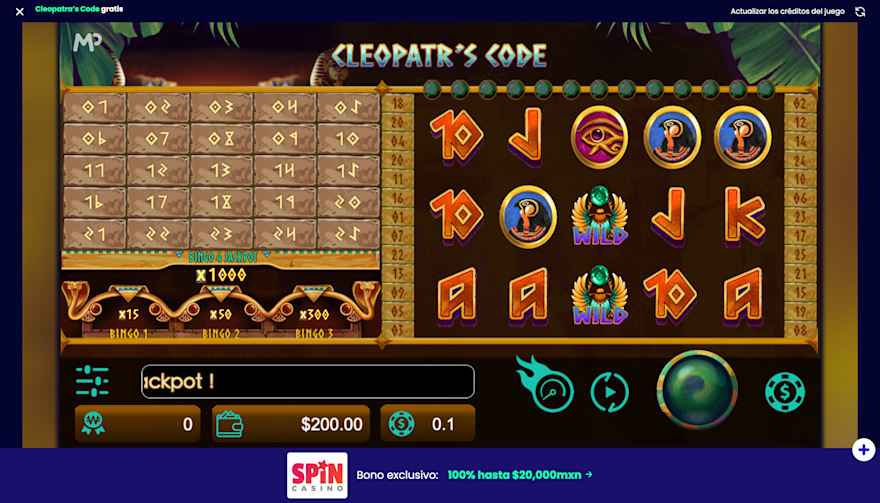 Juega tragamonedas similares a Cleopatra Mega Cash Collect